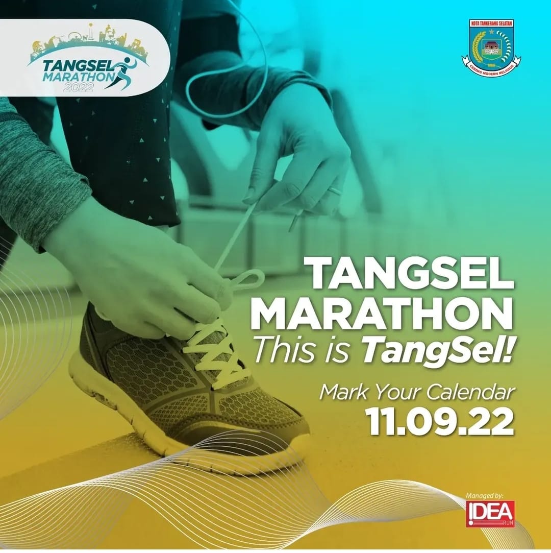 Meriahkan HUT ke-14 Pemkot Tangsel Selenggarakan Tangsel Marathon 2022?
